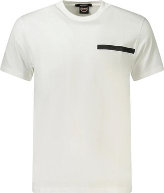 Colmar Homme, Tops, Blanc, Taille: 2XL T-shirt &agrave; Manches Courtes