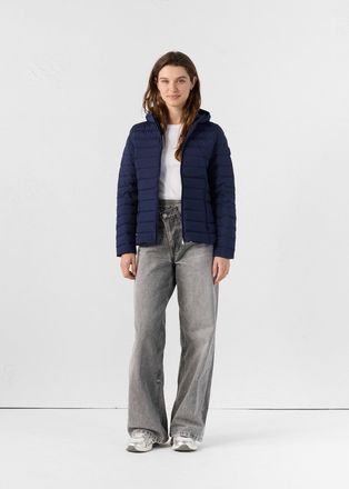 Jott Doudoune &agrave; capuche stretch l&eacute;g&egrave;re Marine Salma - Taille XXL