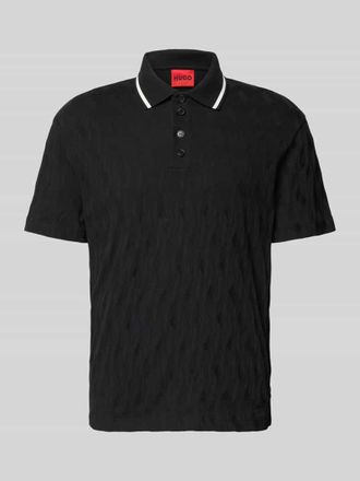 HUGO BOSS Regular Fit Poloshirt aus reiner Baumwolle Modell DUNIK