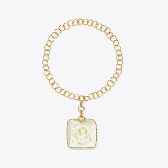 Tory Burch Damen Runway Swirl Halskette