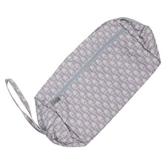 Artibetter Kleiner Garnbeutel Aufbewahrungstasche f&uuml;r H&auml;kel und Strickzubeh&ouml;r Tragbarer Garnhalter aus Robustem Material Grauer Wollkn&auml;uel Organizer f&uuml;r Handarbe