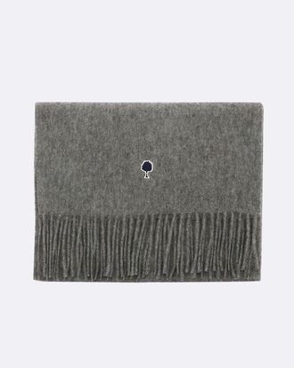 Faguo Echarpe laine et cachemire gris - SCARF