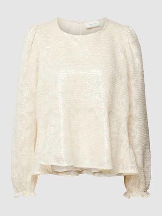 Neo Noir Bluse mit Paillettenbesatz Modell Rizzo Sequins