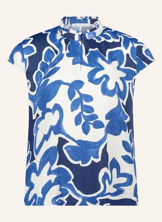 Betty&Co Betty&Co Schlupfbluse Kurzarm blau