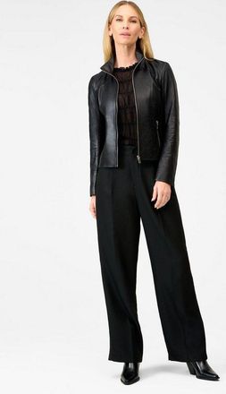 Ricano Lederjacke Lea Hochwertiges Lamm-Nappa-Leder