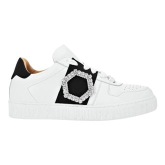 Philipp Plein Leather Lo-Top Sneakers - - Shoes - Damen - Wei&szlig; - 35 EU