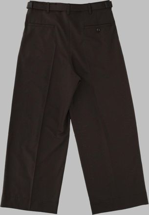 Christophe Lemaire Tailored Wool-Blend Trousers - Brown