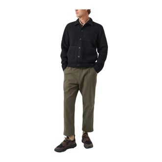 Universal Works Wool Fleece Uniform Jacke - - Sport - Herren - Schwarzk - XL