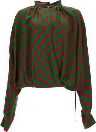 Dries Van Noten Bluse - - Blouses & Shirts - Damen - Gr&uuml;n - M