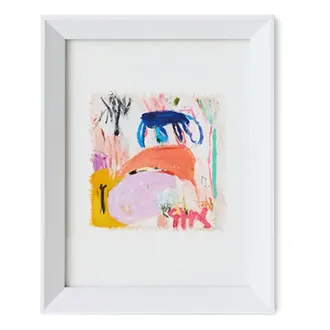 HKliving Tableau encadr&eacute; Scrawls HKliving