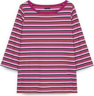 Fiorella Rubino Femme, Tops, Rose, Taille: 42 FR T-shirt ray&eacute; en jersey