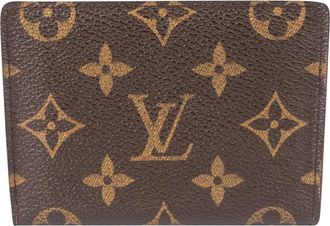 Louis Vuitton Portemonnaie - Louis Vuitton Canvas Monogram Cardholder - Gr. unisize - in Braun - für Damen