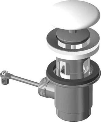 Laufen Laufen - Ablaufventil, mit Abdeckung und Zughebel, f&uuml;r Waschtische