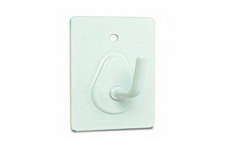 Brinox b72010d Kleiderbügel Haken, groß, 5,3 x 3,6 x 2,6 cm, weiß lackiert