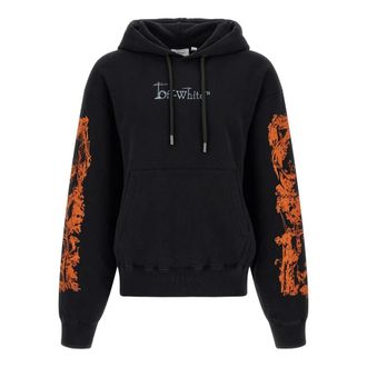 Off-white Homme, Sweatshirts et sweats &agrave; capuche, Noir, Taille: S Sweat &agrave; capuche City Nature