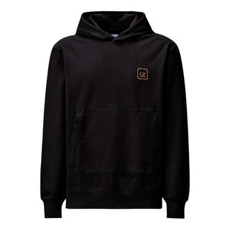 C.P. Company Stretch Fleece Kapuzenpullover - - Sweatshirts & Hoodies - Herren - Schwarzk - S