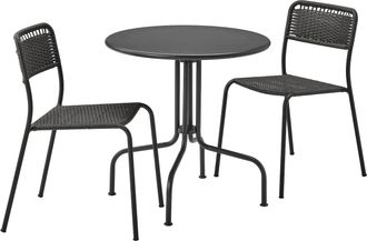 IKEA LÄCKÖ / VIHOLMEN Tisch+2 Stühle/außen