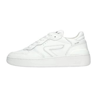HUB Retro Wei&szlig;e Basketball Sneakers - - Shoes - Damen - Wei&szlig; - 39 EU