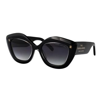 Marc Jacobs Stylische Sonnenbrille mit Modellnamen - - Accessories - Damen - Schwarzk - 52 MM