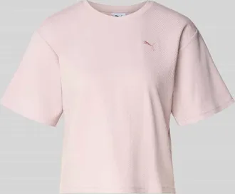 Puma Relaxed Fit T-Shirt aus H&auml;kelspitze
