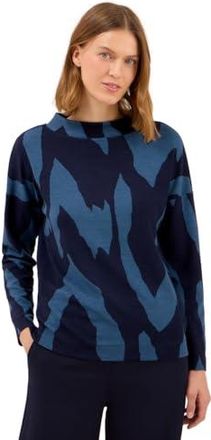 Cecil 3227776 T-Shirt Ottoman, Urban Dark Blue, XX-Large Femmes