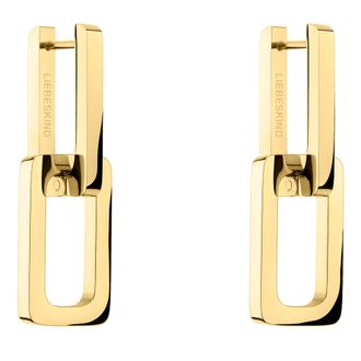 Liebeskind Liebeskind Berlin Ohrringe - Edelstahl The Mini Link - Gr. unisize - in Gold - f&uuml;r Damen