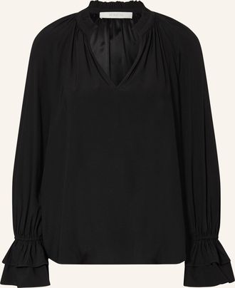 Herzen&rsquo;s Angelegenheit Herzens Blusenshirt Aus Seide schwarz