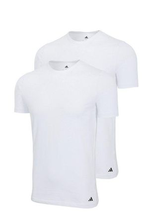 adidas Performance Poloshirt T-Shirt Basic 2P (Packung, 2-tlg., 2er-Pack)