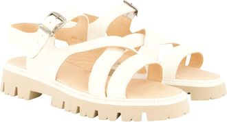 Ulla Popken Damen große Größen Übergrößen Plus Size Trekking-Sandalen, Profilsohle, Weite H mandarine 40 826439650-40