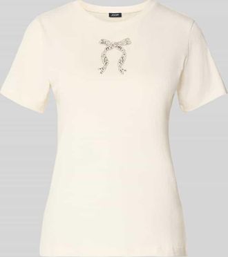 Joop T-Shirt mit Perlen und Rundhalsausschnitt Modell Tamme