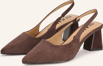 Bianco Slingpumps braun