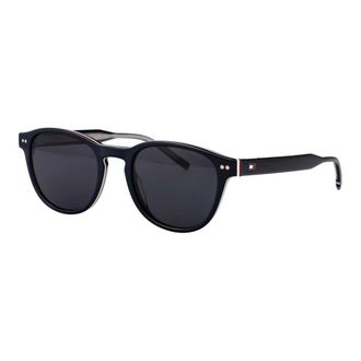Tommy Hilfiger Homme, Accessoires, Bleu, Taille: 51 MM Lunettes de soleil &eacute;l&eacute;gantes TH 2186/S