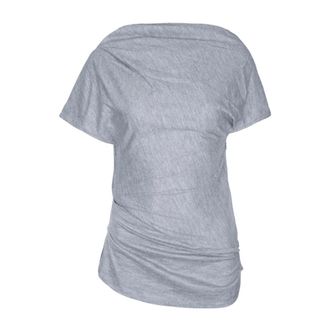 Entire studios Entire Studios, Femme, Tops, Gris, Taille: 40 FR Haut Col Montant Flop