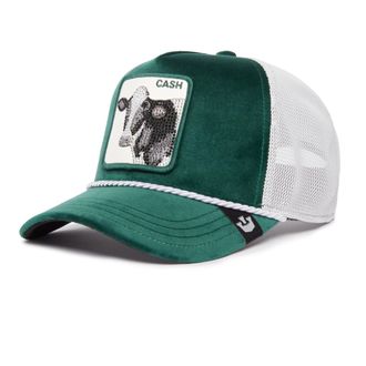 Goorin Brothers Trucker Cap Emerald Cow Green Gr&uuml;n, Size:OneSize
