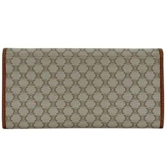 Celine Pre-owned Long wallet (bi-fold) - Femme - Pre-owned - Beige - Taille: ONE Size