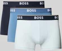 HUGO BOSS Trunks aus Baumwoll-Mix im 3er-Pack
