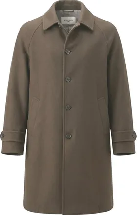 Circolo 1901 Manteau R.g.dyed Lava Vergine Mineralgreen - Homme - Manteaux - Brun - Taille: XL