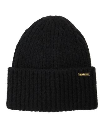 Barbour Damen-Beanie Meryl mit Label-Anstecknadel in