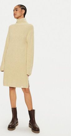 Calvin Klein Jeans Strickkleid J20J224662 Grün Relaxed Fit