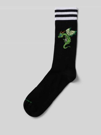 Happy Socks Socken mit geripptem Abschluss