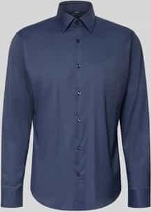 HUGO BOSS Regular Fit Businesshemd aus Stretch-Twill Modell P-JOE-KENT-C1-222