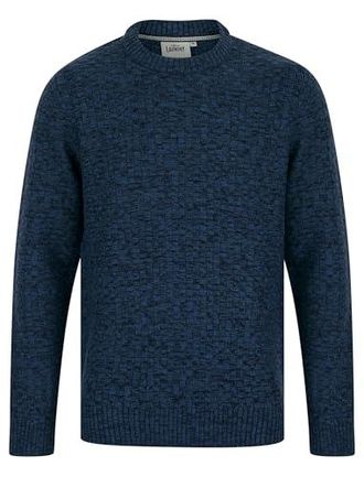 Tokyo Laundry Brendean Pull &agrave; col rond en tricot &eacute;pais pour homme, Denim Twist, XL