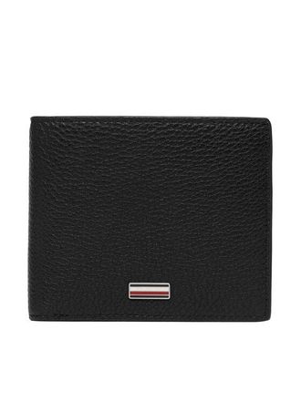 Tommy Hilfiger Geldb&ouml;rse Th Central Cc And Coin AM0AM14496 Schwarz