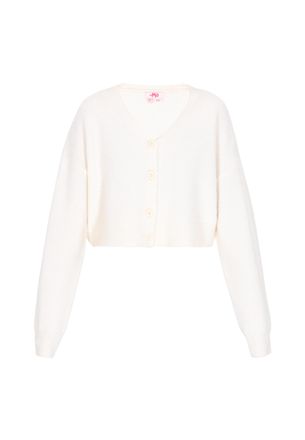 Mymo Strickjacke Frauen cremefarben