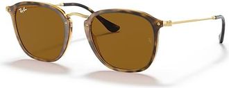 Ray-Ban Rb2448n Sonnenbrillen Hellhavana Fassung Braun Glas 51-21