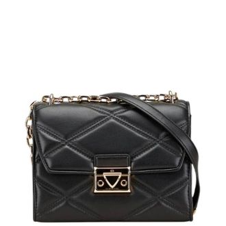 Michael Kors Sac bandouli&egrave;re en tissu doccasion - Femme - Pre-owned - Noir - Taille: ONE Size