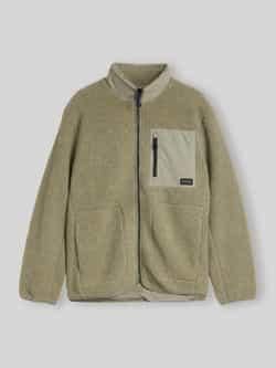 Tom Tailor Denim Teddyjacke mit Brusttasche
