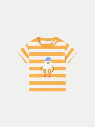 MAYORAL T-Shirt 01003 Gelb Regular Fit