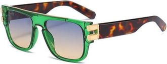 Generic Lunettes de soleil 2026 pour femme - Lunettes de soleil vintage de luxe pour homme - Nuances UV400, vert, taille unique