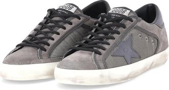 Golden Goose Low-Top Sneaker - Sneaker aus Veloursleder - Gr. 41 (EU) - in Grau - f&uuml;r Damen